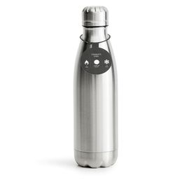 Sagaform Edelstahl-Trinkflasche ''Olle'' in Silber - 500 ml - 16% | Damen-outdoor-ausruestung