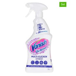 Vanish 12er-Set: Fleckenentferner ''Vanish Oxi Action Multi Textil Wei&szlig;'', je 750 ml - 10% | Putzutensilien