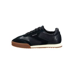 Gant Footwear Leder-Sneakers "Baylle" in Schwarz - 40% | Gr&ouml;&szlig;e 45 | Herrensneakers