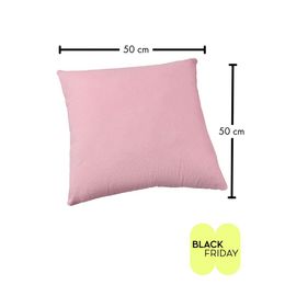 Fynch-Hatton Cordkissen "Wanja" in Rosa - (L)50 x (B)50 cm - 71% | Dekokissen