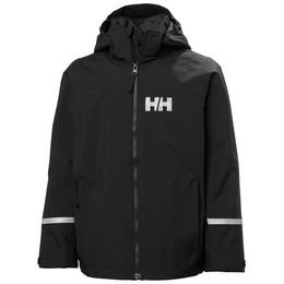 Helly Hansen Regenjacke "Shelter" in Schwarz - 52% | Gr&ouml;&szlig;e 134 | Kinder-outdoor-jacken
