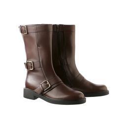 H&ouml;gl H&ouml;gl Leder-Boots "Billie" in Braun - 62% | Gr&ouml;&szlig;e 38,5 | Damen-stiefel