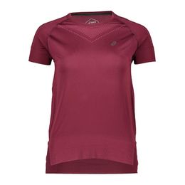 asics Laufshirt in Bordeaux - 52% | Gr&ouml;&szlig;e L | Damen-outdoor-tops-shirts
