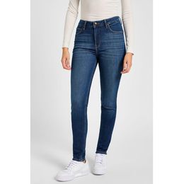 Lee Jeans - Skinny fit - in Dunkelblau - 58% | Gr&ouml;&szlig;e W28/L33 | Damenjeans