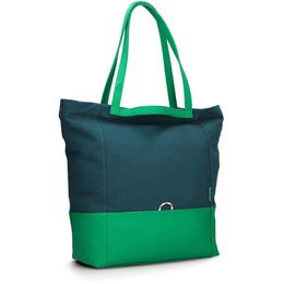 Zwei Shopper "Fiorella FI200" in Gr&uuml;n - (B)44 x (H)38 x (T)19 cm - 42% | Damen-taschen