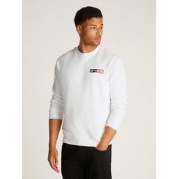 Tommy Jeans Sweatshirt in Wei&szlig; - 53% | Gr&ouml;&szlig;e XL | Herren-plussize