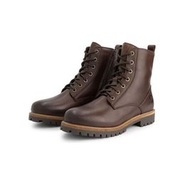 TRAVELIN' Leder-Boots in Braun - 61% | Gr&ouml;&szlig;e 42 | Herrenstiefel
