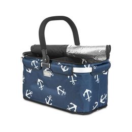 Falko Einkaufskorb "Falko Duo" in Blau - (B)48 x (H)27 x (T)28 cm - 57% | Einkaufstaschen