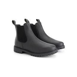 TRAVELIN' Leder-Chelsea-Boots "Sandnes" in Schwarz - 68% | Gr&ouml;&szlig;e 45 | Herrenstiefel