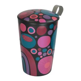 eigenart Teetasse "Cheerful" in Pink - 350 ml - 26% | Gedeckter-tisch
