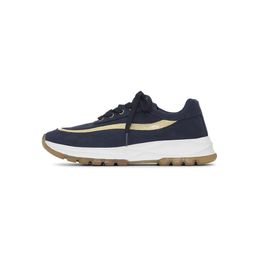 Ilse Jacobsen Sneakers in Dunkelblau/ Gold - 75% | Gr&ouml;&szlig;e 38 | Damen-sneakers