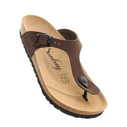 Sunbay Zehentrenner in Dunkelbraun - 70% | Gr&ouml;&szlig;e 36 | Damen-sandalen