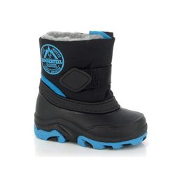 Kimberfeel Winterstiefel in Schwarz/ Blau - 52% | Gr&ouml;&szlig;e 18/19 | Baby-stiefel-boots