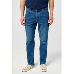 Wrangler Jeans "Greenboro" - Regular fit - in Blau - 52% | Gr&ouml;&szlig;e W36/L30 | Herren-plussize
