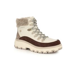 Kimberfeel Winterboots "Celina" in Beige/ Creme/ Braun - 49% | Gr&ouml;&szlig;e 36 | Damen-stiefel