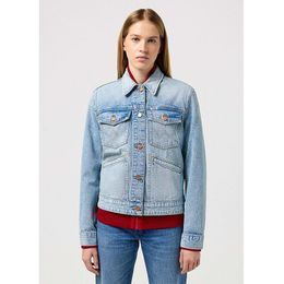 Wrangler Jeansjacke in Hellblau - 65% | Gr&ouml;&szlig;e L | Damenjacken