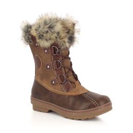Kimberfeel Winterstiefel "Emmy" in Hellbraun - 43% | Gr&ouml;&szlig;e 39 | Damen-stiefel