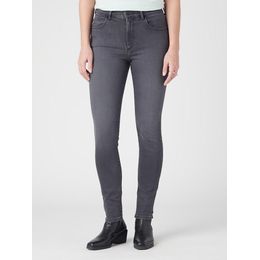 Wrangler Jeans "Ashes" - Skinny fit - in Grau - 54% | Gr&ouml;&szlig;e W30/L30 | Damenjeans