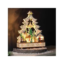 Profiline LED-Dekoleuchte "Christmas Village" in Bunt - (B)25 x (H)32 cm - 41% | Lichterketten-dekobeleuchtung