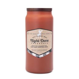 Colonial Candle Duftkerze "Night Dune" in Rot - 425 g - 48% | Kerzen-vasen