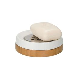 Wenko Seifenschale in Hellbraun/ Creme - (H)4 x &Oslash; 11,5 cm - 52% | Badezimmer-accessoires