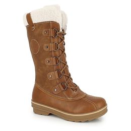 Kimberfeel Winterstiefel "Floriane" in Hellbraun - 46% | Gr&ouml;&szlig;e 40 | Damen-stiefel