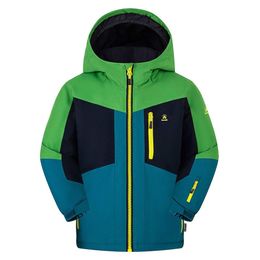 Kamik Winterjacke "Duke" in Gr&uuml;n/ Blau - 52% | Gr&ouml;&szlig;e 164 | Kinderjacken