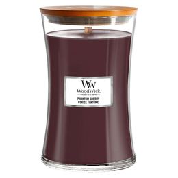 WoodWick Duftkerze "Phantom Cherry'' in Bordeaux - 610 g - 15% | Kerzen-vasen