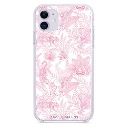 SWEET ACCESS Case f&uuml;r iPhone 11 in Wei&szlig;/ Rosa - 62% | Damen-handytaschen