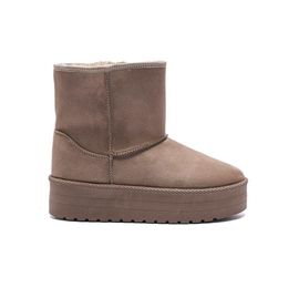 C'M Winterboots in Taupe - 63% | Gr&ouml;&szlig;e 41 | Damen-stiefel