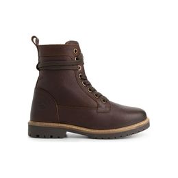 TRAVELIN' Leder-Boots "Kongsmark" in Braun - 74% | Gr&ouml;&szlig;e 36 | Damen-stiefel