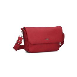Zwei Umh&auml;ngetasche in Rot - (B)33 x (H)19 x (T)10 cm - 29% | Damen-taschen