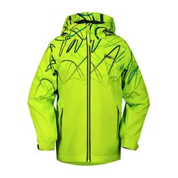 Peek U Regenjacke "Lev" in Gelb - 53% | Gr&ouml;&szlig;e 128 | Kinder-outdoor-jacken