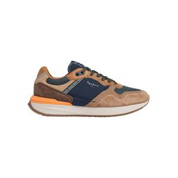 Pepe Jeans Footwear Sneakers "Buster Pro" in Hellbraun/ Gr&uuml;n - 52% | Gr&ouml;&szlig;e 42 | Herrensneakers