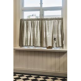 Jotex Caf&eacute;hausvorhang "Lina" in Khaki - 13% | Gr&ouml;&szlig;e 75x250 cm | Gardinen-vorhaenge