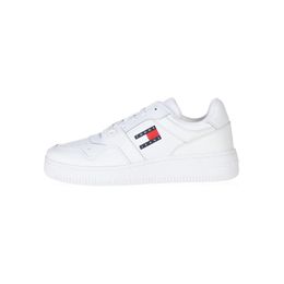 Tommy Hilfiger Shoes Leder-Sneakers in Wei&szlig; - 36% | Gr&ouml;&szlig;e 40 | Herrensneakers