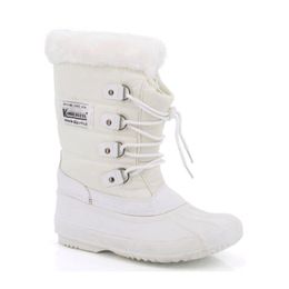 Kimberfeel Winterstiefel "Kenza" in Wei&szlig; - 58% | Gr&ouml;&szlig;e 39 | Damen-stiefel