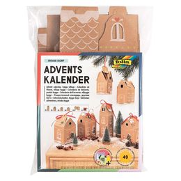 folia PAPER 49tlg. Adventskalenderbastelset in Hellbraun - 19% | Kinder-kreativspielzeug
