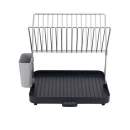 Joseph Joseph JosephJoseph Abtropfgestell "Y-Rack" in Schwarz/ Grau - (B)36,5 x (H)40 x (T)30 cm - 51% | Putzutensilien
