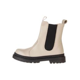 lamino Leder-Chelsea-Boots in Creme - 70% | Gr&ouml;&szlig;e 29 | Kinderstiefeletten