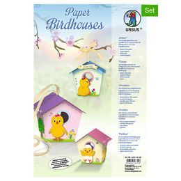URSUS Vogelh&auml;uschen-Bastelset "K&uuml;ken" in Bunt - 16% | Schulzubehoer