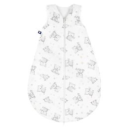 Julius Z&ouml;llner Julius Z&ouml;llner Sommerschlafsack "H&auml;schen und Eule" in Wei&szlig; - 11% | Gr&ouml;&szlig;e 90 cm | Babyschlafsaecke