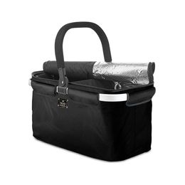 Falko Einkaufskorb "Falko Duo" in Schwarz - (B)48 x (H)27 x (T)28 cm - 57% | Einkaufstaschen