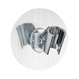 Wenko Duschkopfhalter "Osimo" in Silber - (B)9,5 x (H)9,5 x (T)6,2 cm - 10% | Badezimmer-accessoires