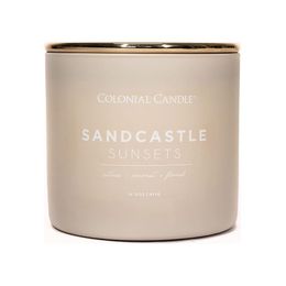 Colonial Candle Duftkerze "Sandcastle Sunsets" in Beige - 411 g - 47% | Kerzen-vasen