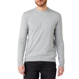 Wrangler Pullover in Grau - 52% | Gr&ouml;&szlig;e M | Herren-plussize