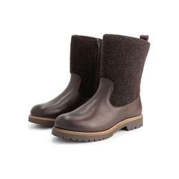 TRAVELIN' Leder-Boots in Braun - 51% | Gr&ouml;&szlig;e 39 | Damen-stiefel