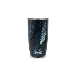 S'well S'well Edelstahl-Thermobecher "Azurite Marble" in Dunkelblau - 530 ml - 14% | Damen-outdoor-ausruestung