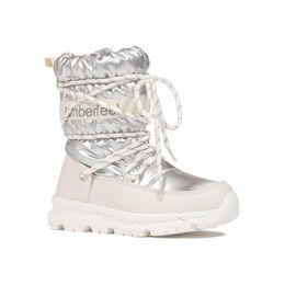 Kimberfeel Winterstiefel "Florie" in Silber/ Beige - 37% | Gr&ouml;&szlig;e 34 | Kinderstiefel