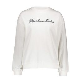 Pepe Jeans Sweatshirt in Wei&szlig; - 73% | Gr&ouml;&szlig;e XS | Damen-sweatshirts-jacken